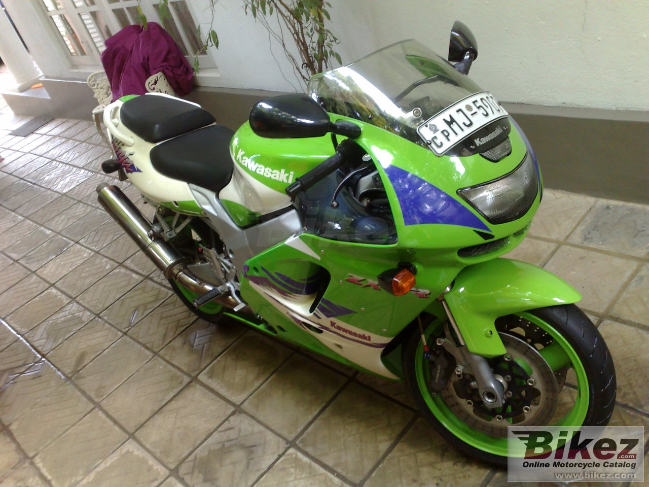 Kawasaki ZX-9R Ninja poster